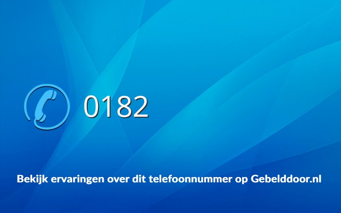 Plaatsen met het netnummer 0182 - Gebelddoor.nl