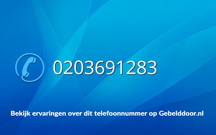Lees hier 2 ervaringen met het telefoonnummer 0203691283 - Gebelddoor.nl